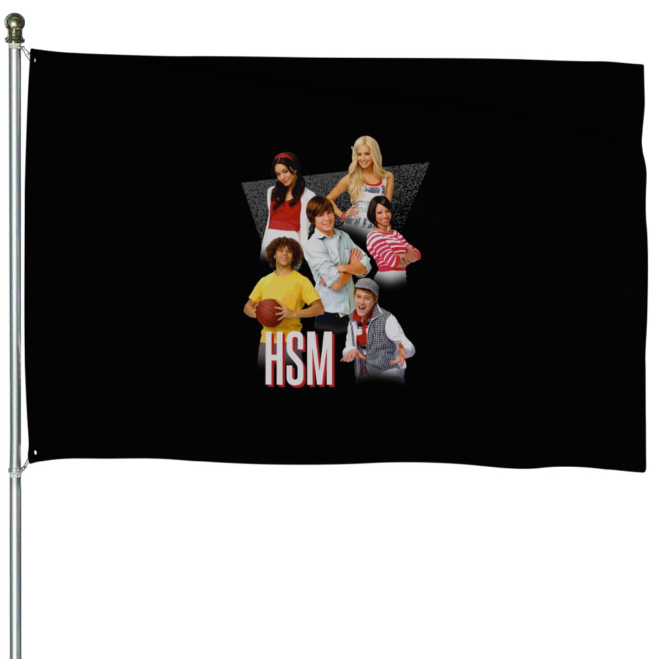 Disney High School Musical The Series HSM Group Shot House Flags | ID ...