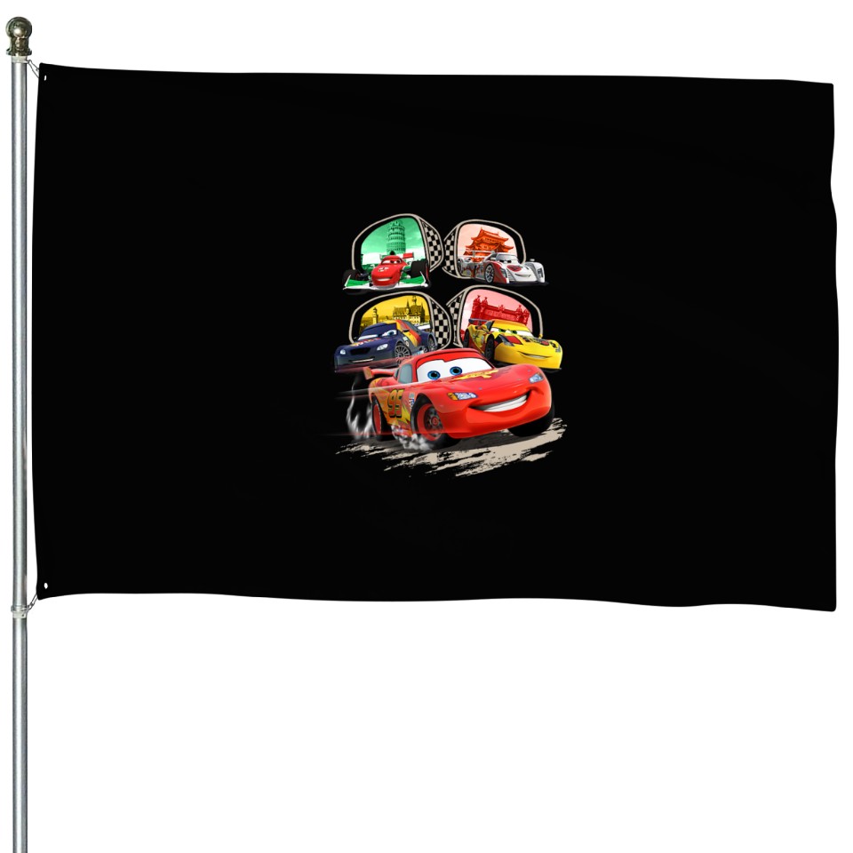 Disney Pixar Cars 2 Racing Champions Around The World House Flags | ID ...