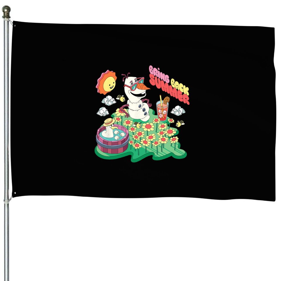 Disney Frozen Olaf Bring Back Summer House Flags | ID 21774618 by Imran ...