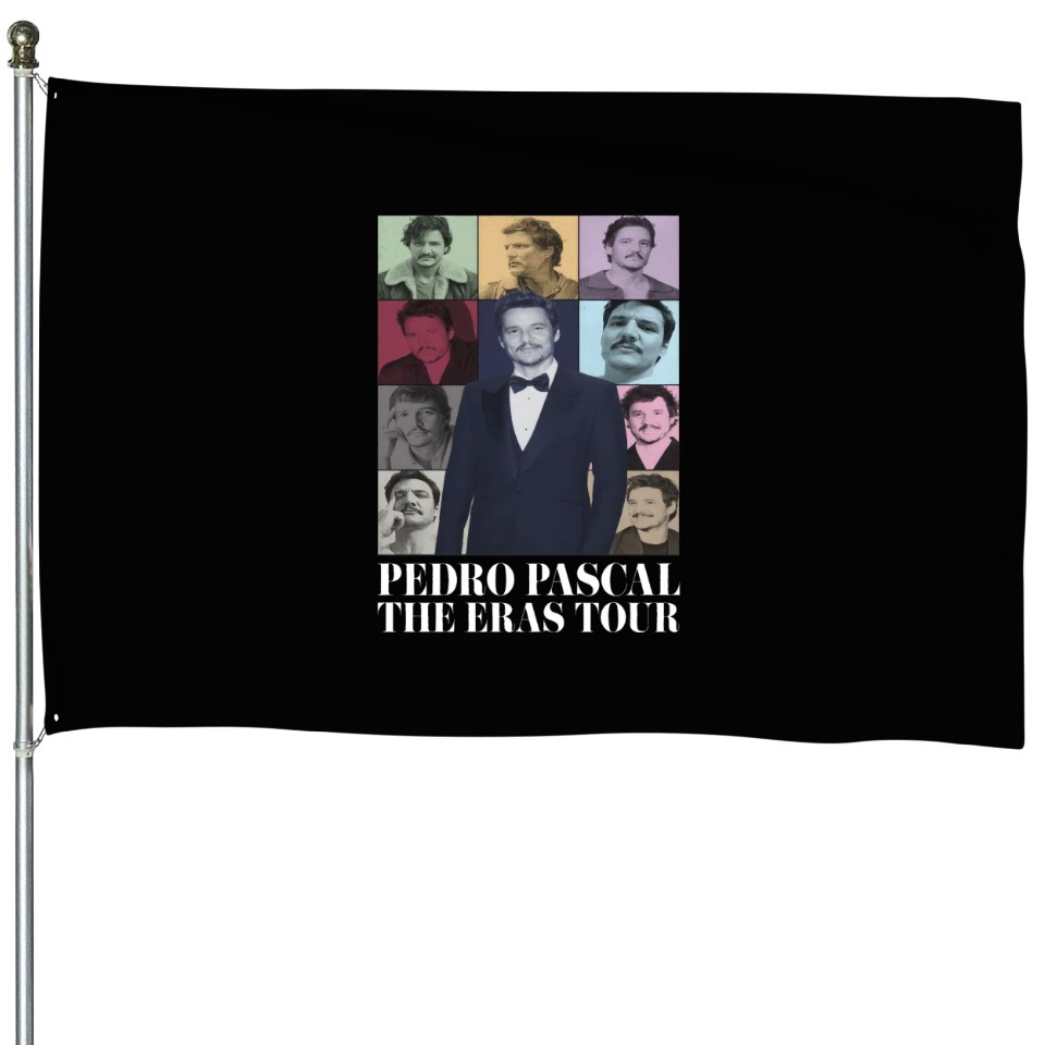 Pedro Pascal The Eras Tour Essential House Flags | ID 23960950 by Evan ...