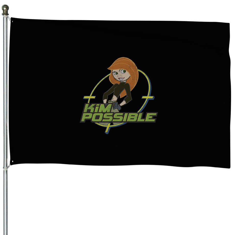 Disney Kim Possible Portrait Logo House Flags | ID 21938231 by ...