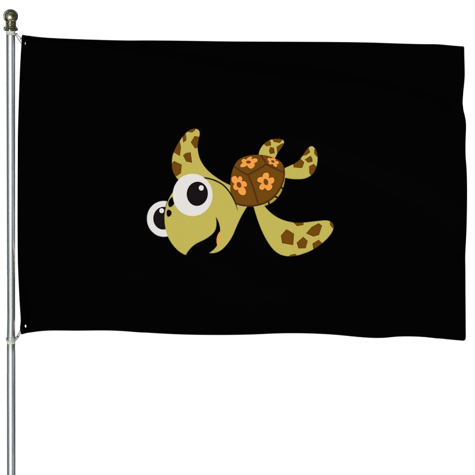 Disney and Pixars Finding Nemo Squirt Baby Turtle House Flags | ID ...