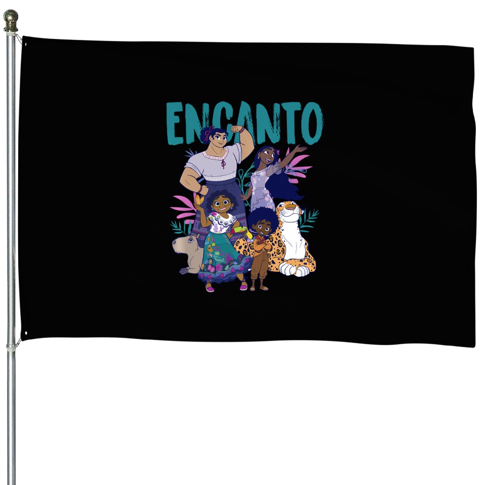 Disney Encanto Group Shot Logo House Flags | ID 22086520 by Gaurav Arya ...