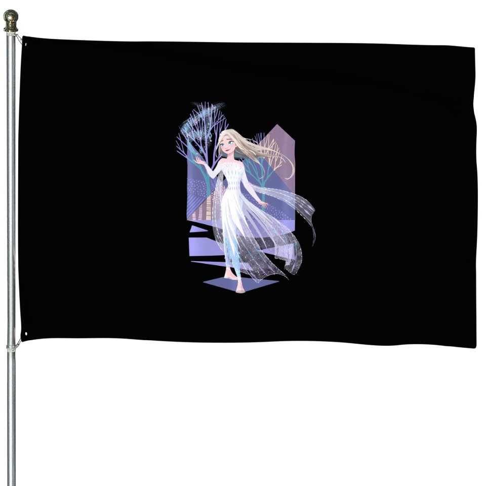 Disney Frozen 2 Snow Queen Elsa House Flags | ID 22155326 by Erik ...