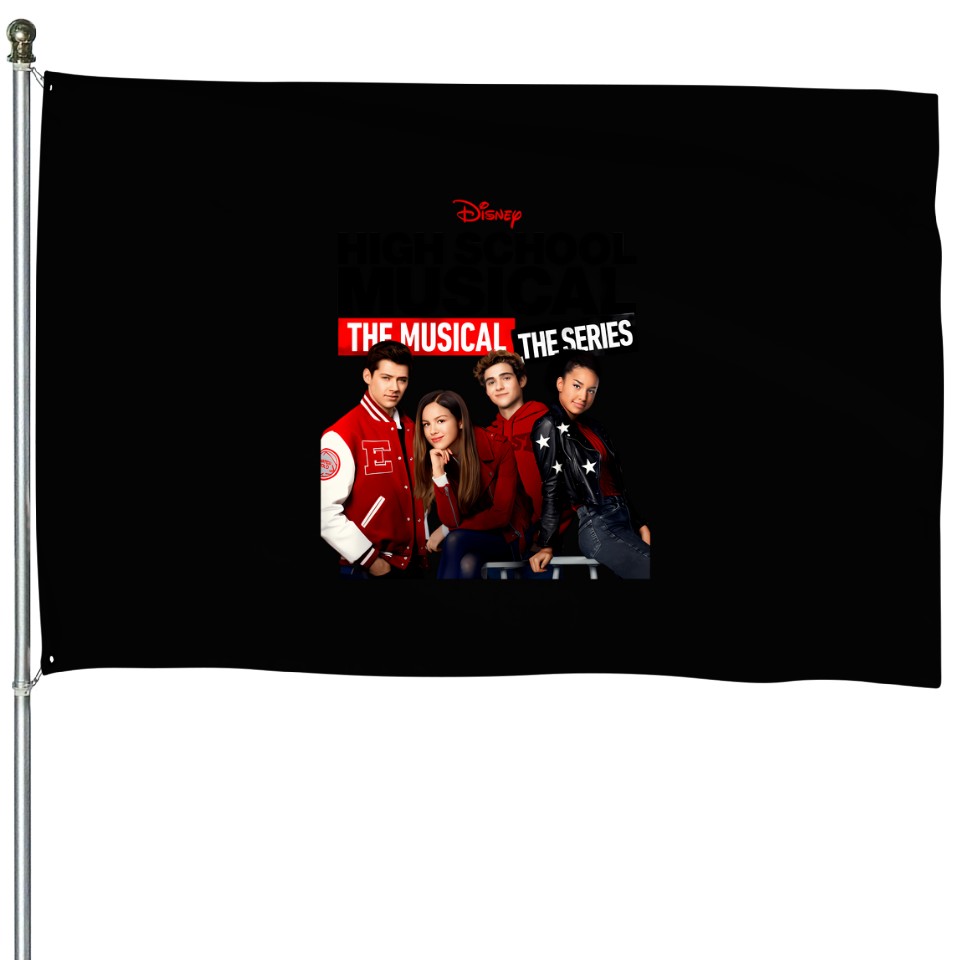 Disney High School Musical The Musical The Series Cast House Flags | ID ...