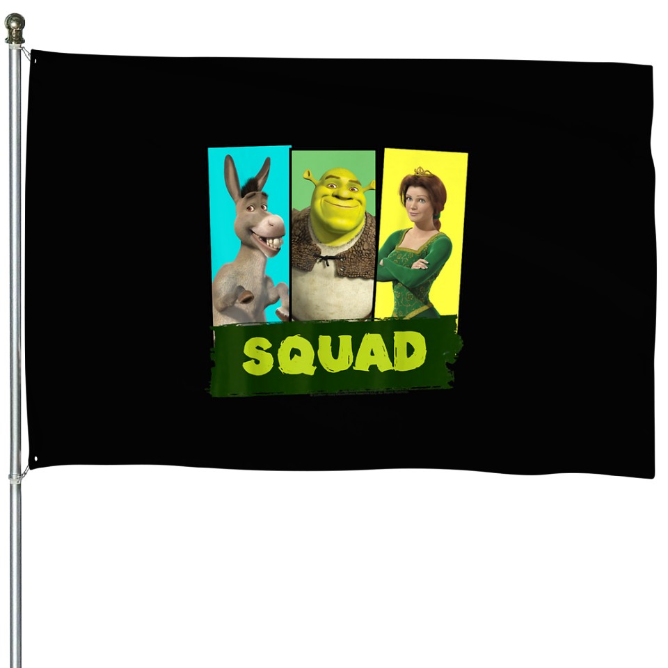 Shrek Squad Group Shot Panel Lineup : Shrek Same Swamp Forever , Shrek ...