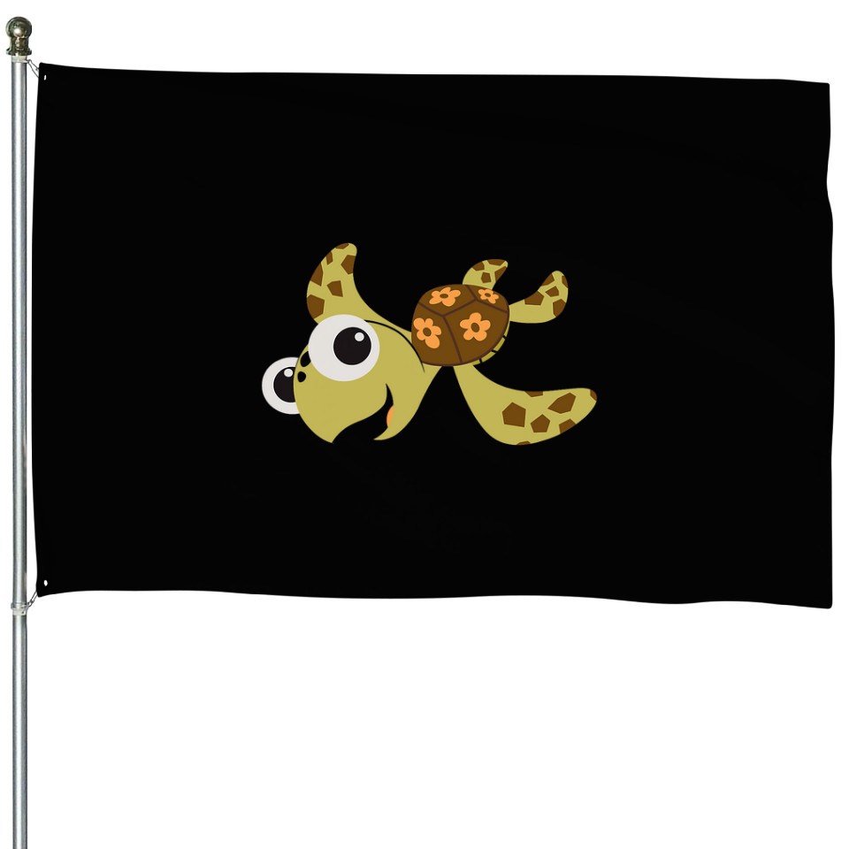 Disney and Pixars Finding Nemo Squirt Baby Turtle House Flags | ID ...