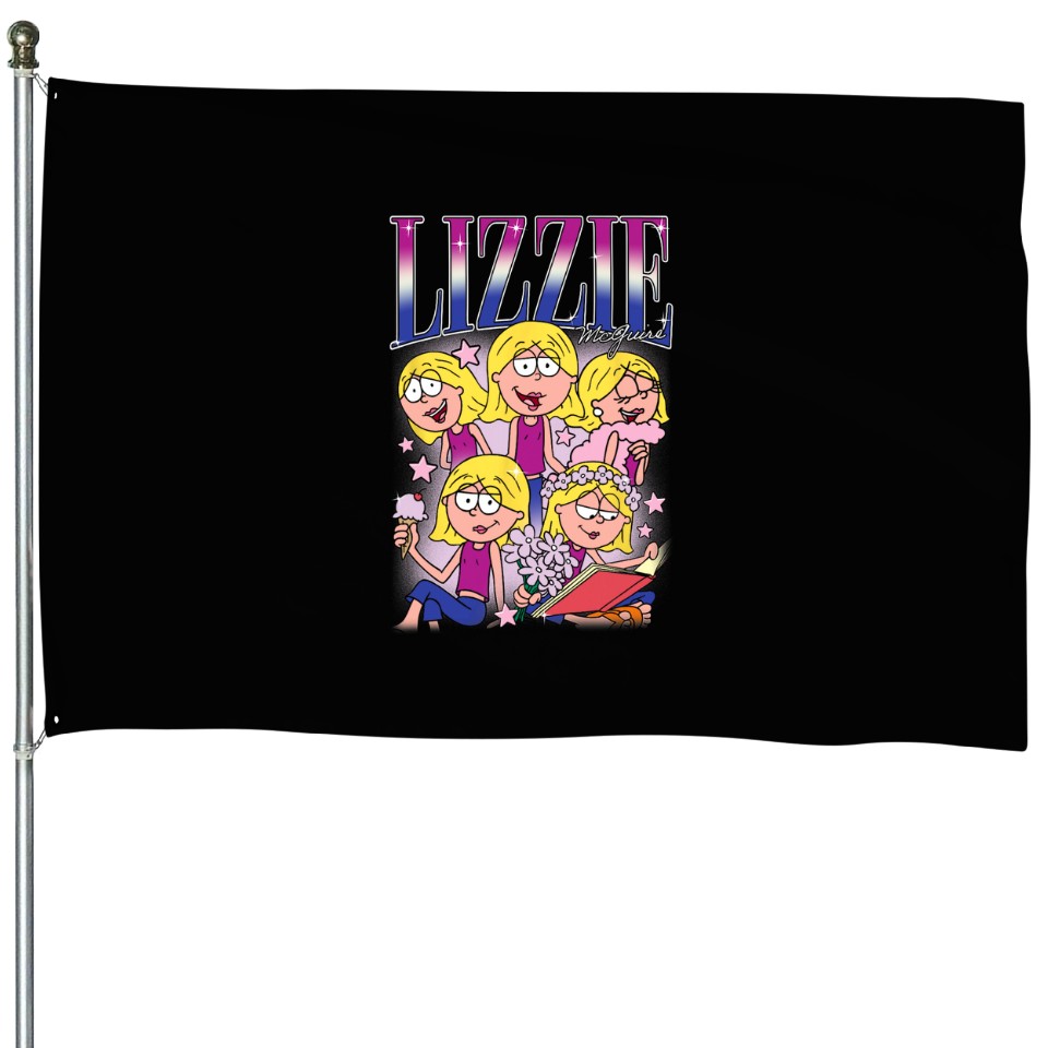 Disney Lizzy McGuire Lizzie 90s Style Collage Big Chest Logo House ...