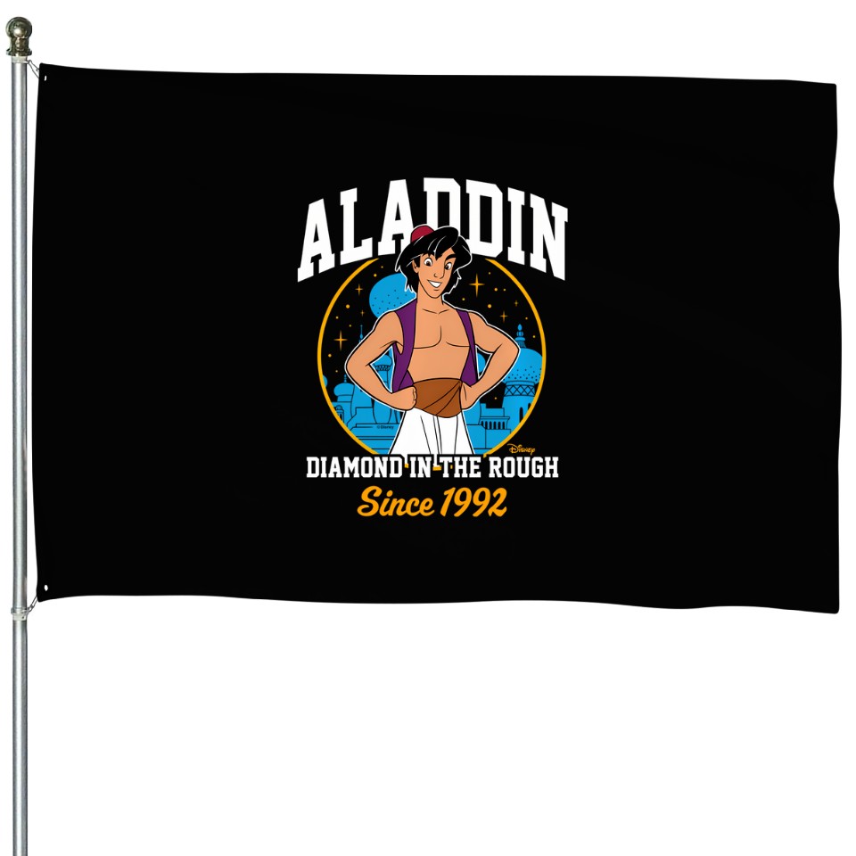 Disney Princess - Aladdin Collegiate House Flags | ID 22963106 by ...
