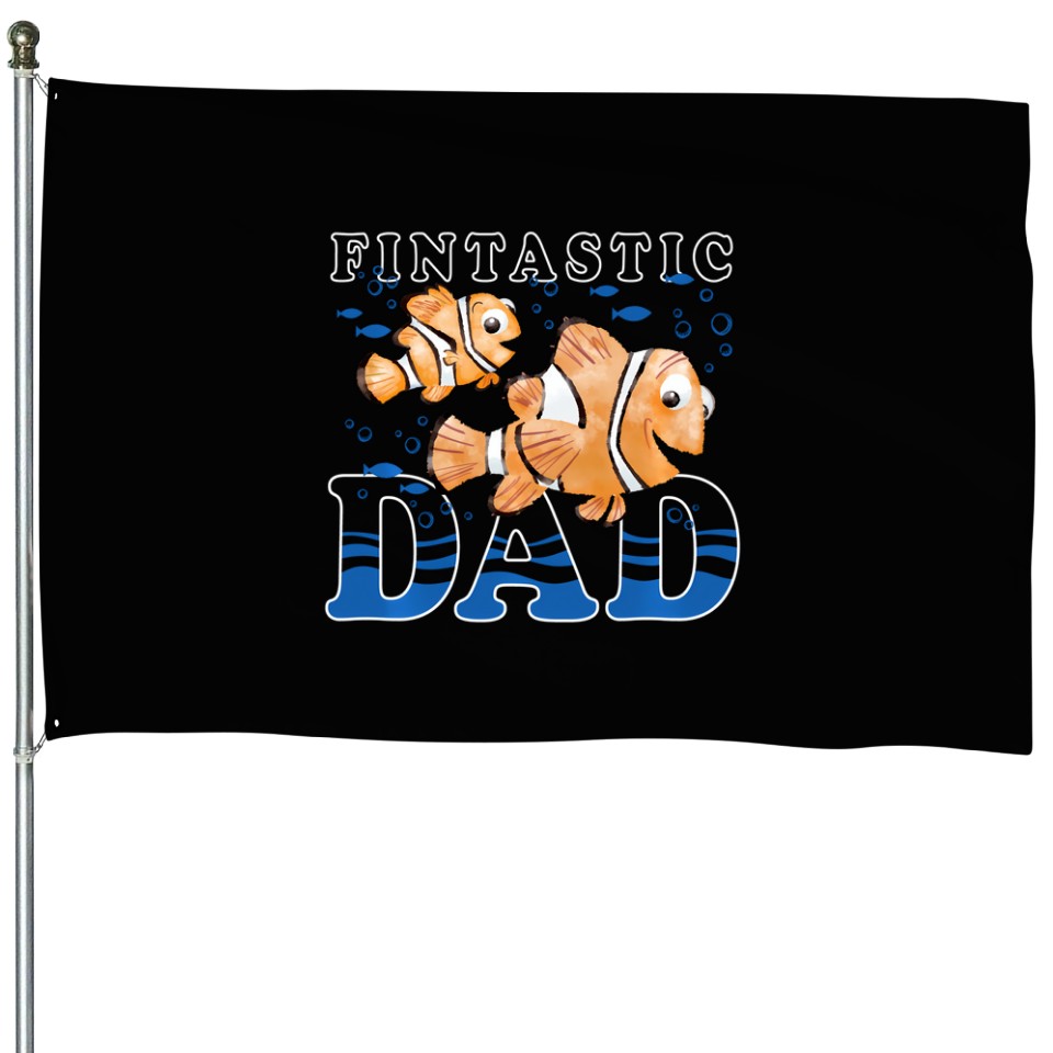 Disney And Pixar'S Finding Nemo Fintastic Dad House Flags | ID 23006668 ...