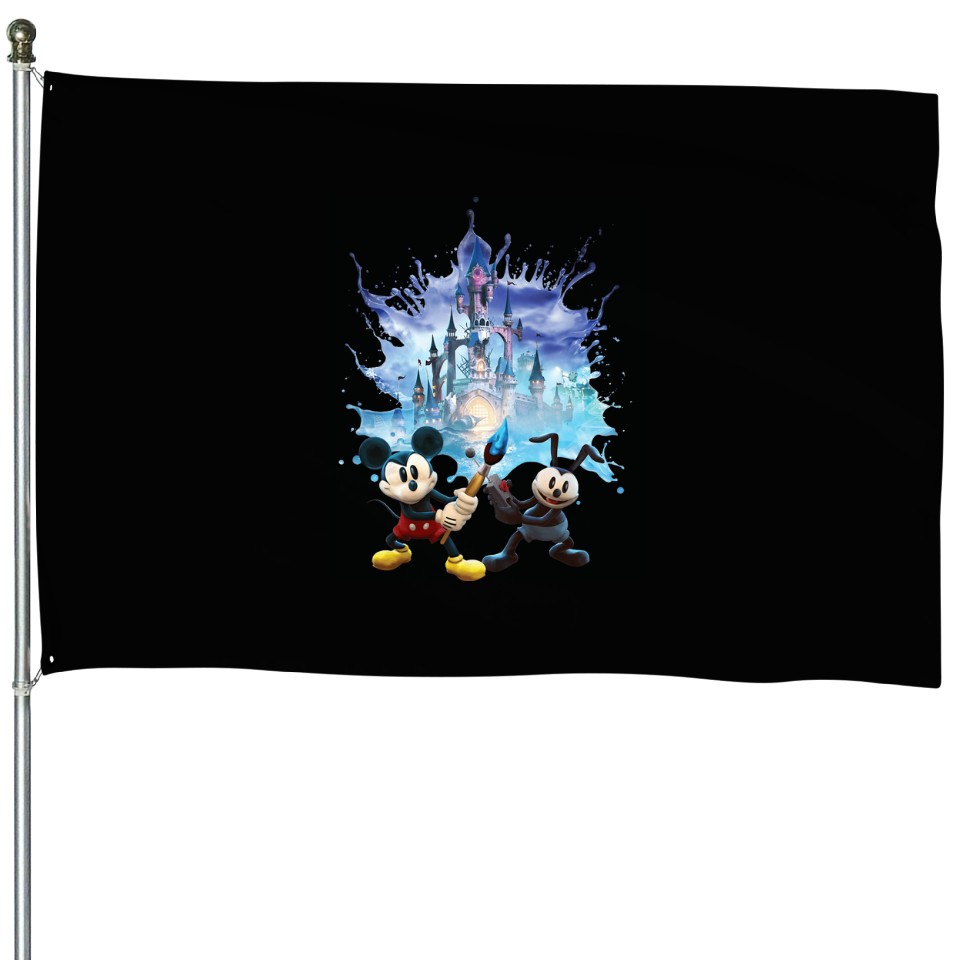 Disney Epic Mickey Portal Portrait House Flags | ID 23018997 by Jeff ...