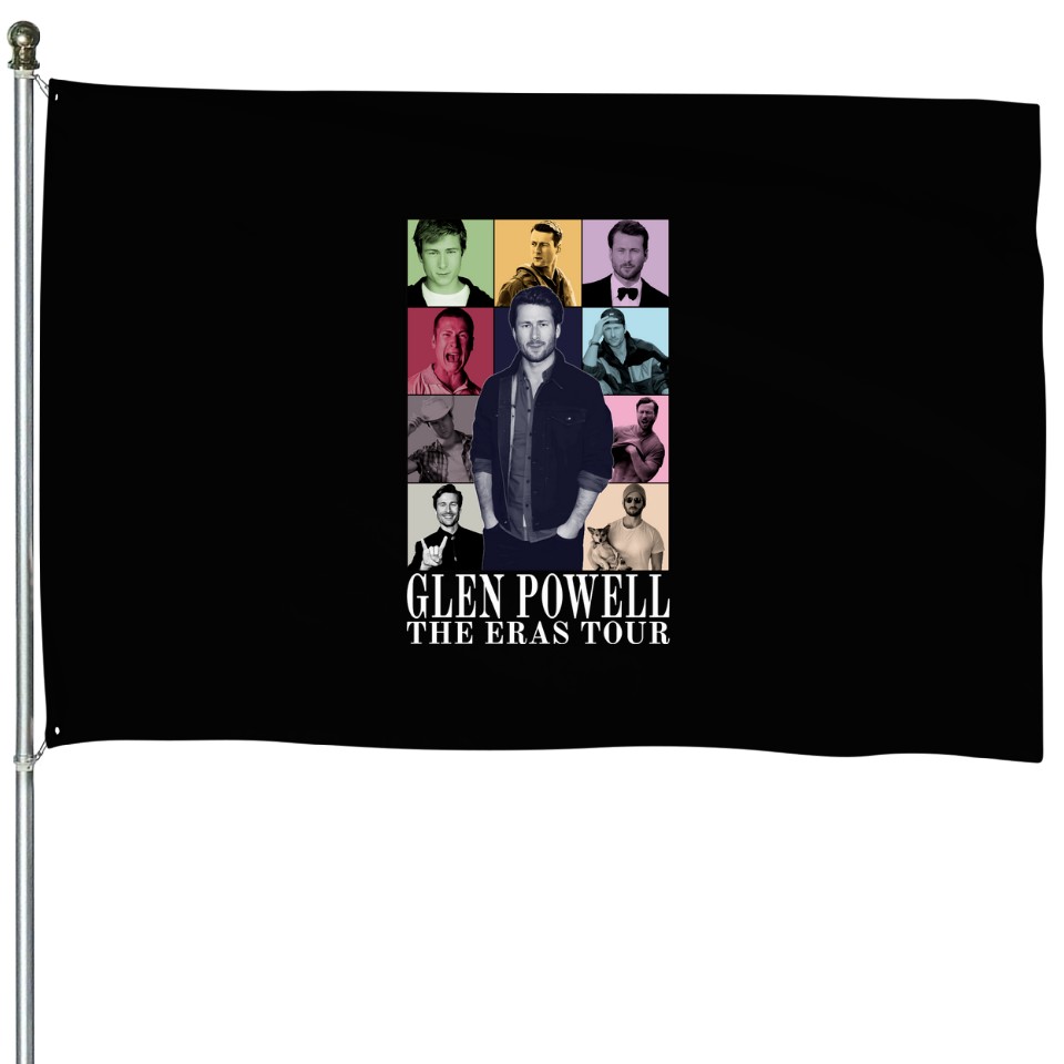 Glen Powell The Eras Tour House Flags | ID 23905021 by DanieMurphy ...