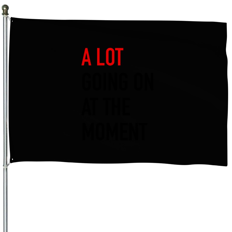 A Lot Going On At The Moment - Taylor House Flags | ID 23448437 by ...