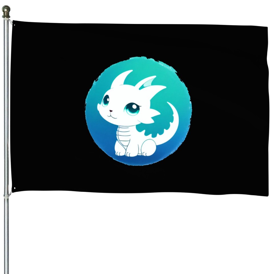 Cartoon Dragon - Fantasy Adventure 7 House Flags | ID 111251353 by ...