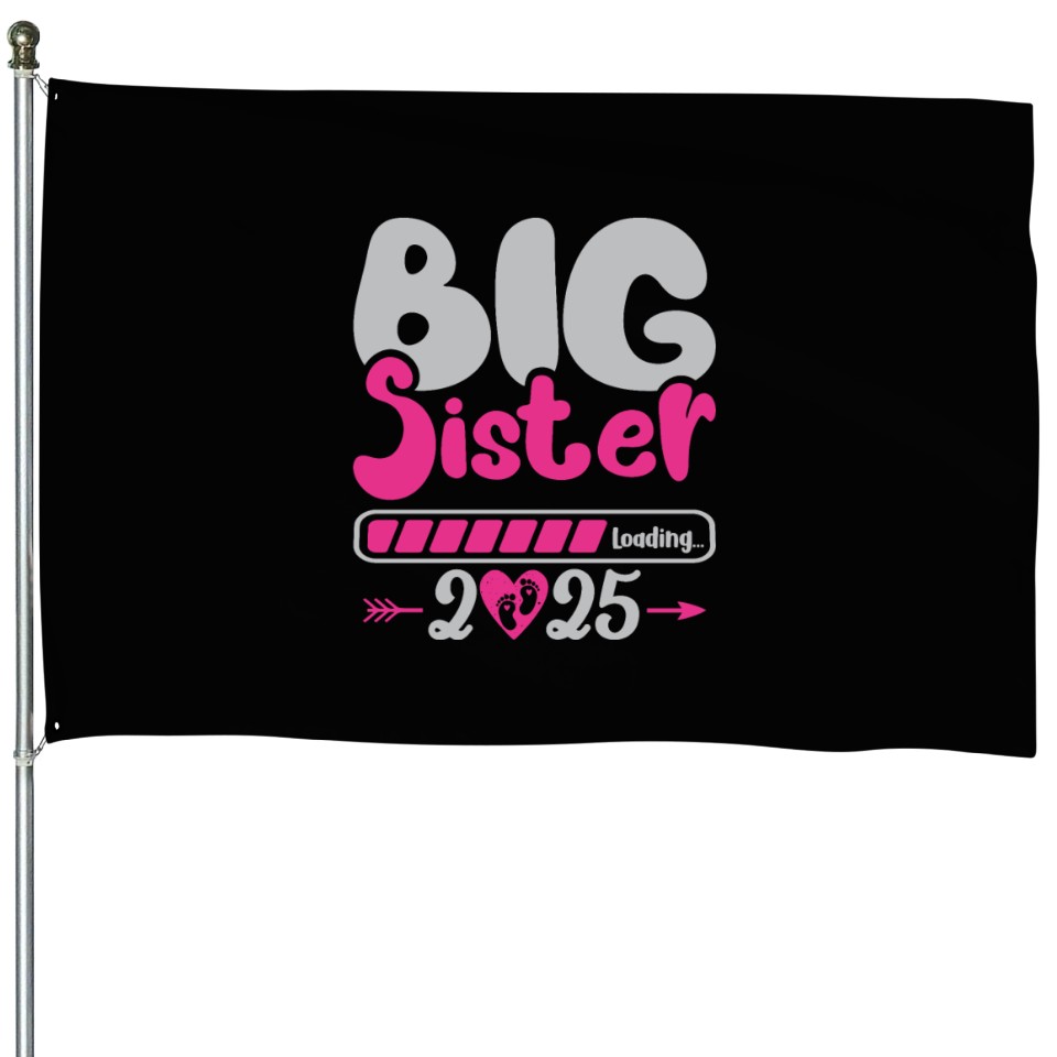 Big Sis loading - Big Sister loading - Pregnancy House Flags | ID ...