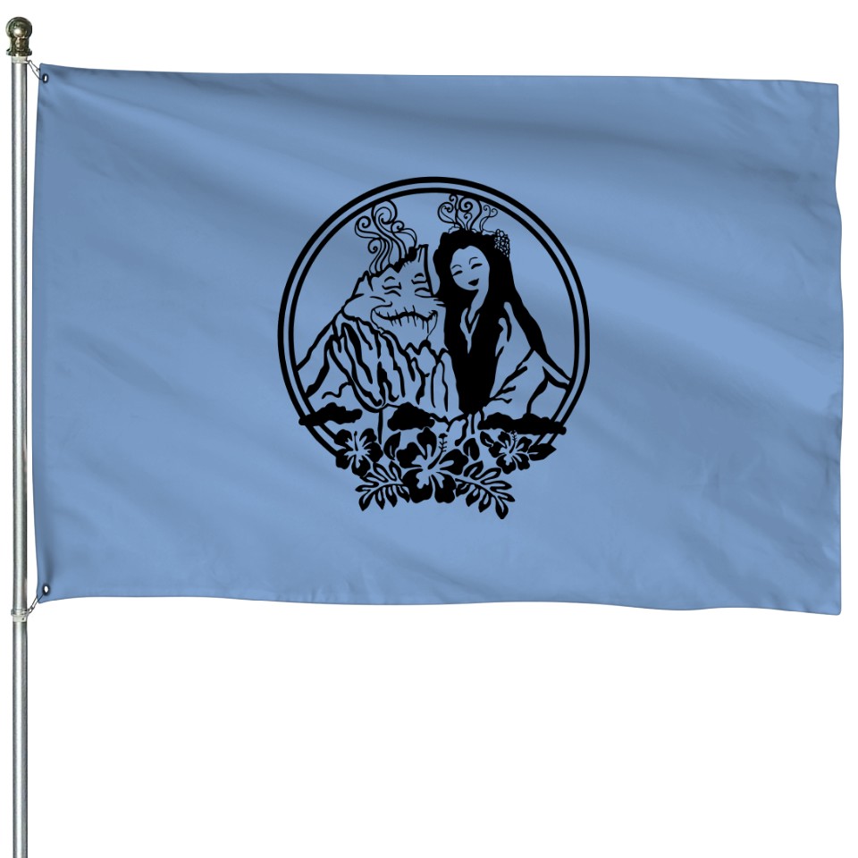 I Lava You Volcanoes House Flags, Disney House Flags, Magic Kingdom ...