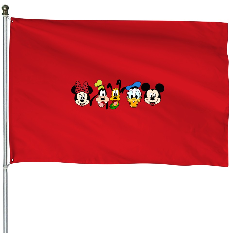 Mickey & Co House Flags, Unisex House Flags, Disney House Flags, Disney ...