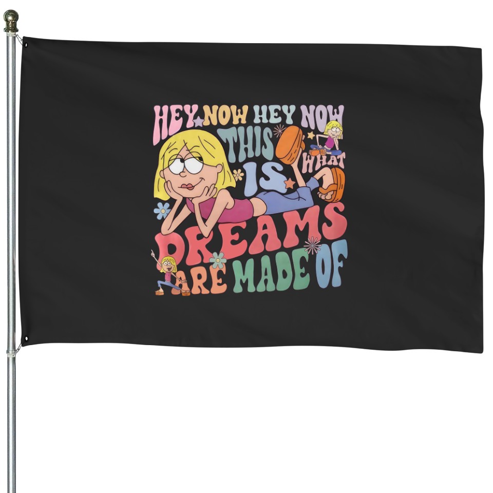 Disney Cute Lizzie McGuire Color House Flags, This Is What Dreams Are ...