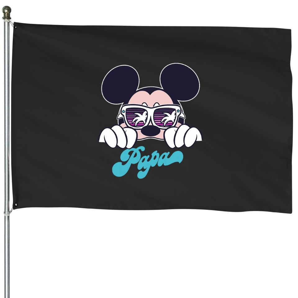 Disney Mickey And Friends Cool Mickey Summer Vibes Papa Logo House ...