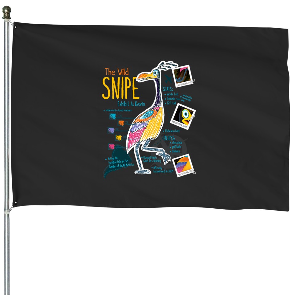 Disney and Pixars Up Kevin The Wild Snipe House Flags | ID 21124625 by ...