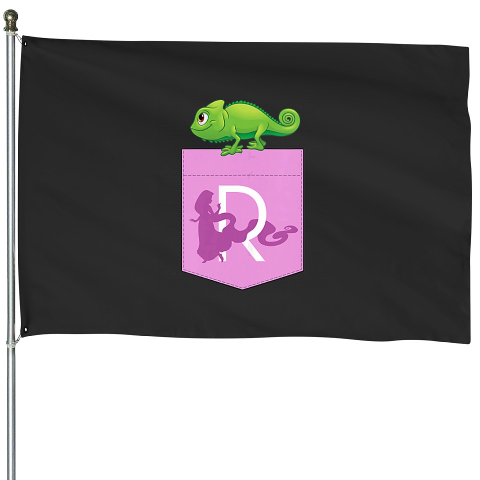 Disney Princess Rapunzel and Pascal House Flags | ID 21155946 by ...