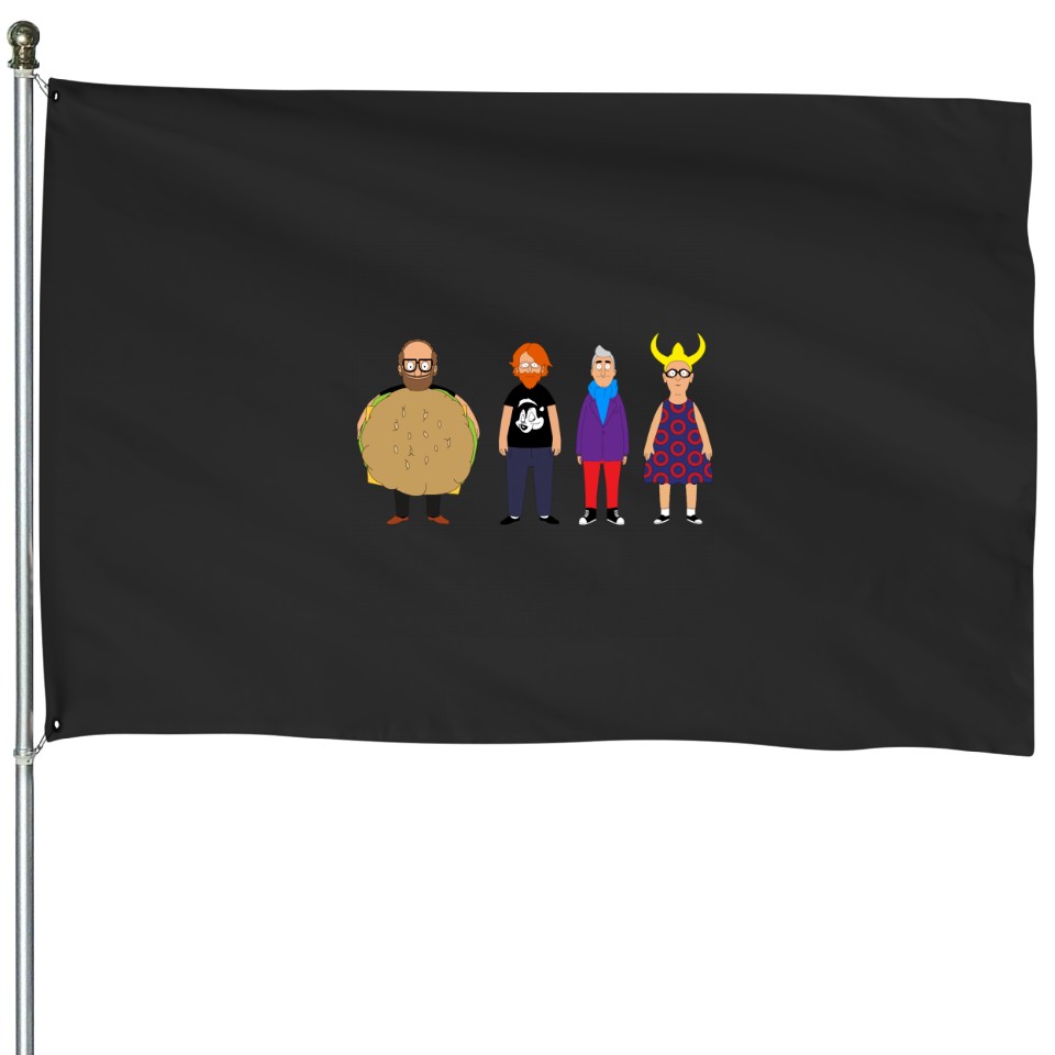 Bobs Burgers Phish by Custeez House Flags | ID 23710096 by Gary Morgan ...