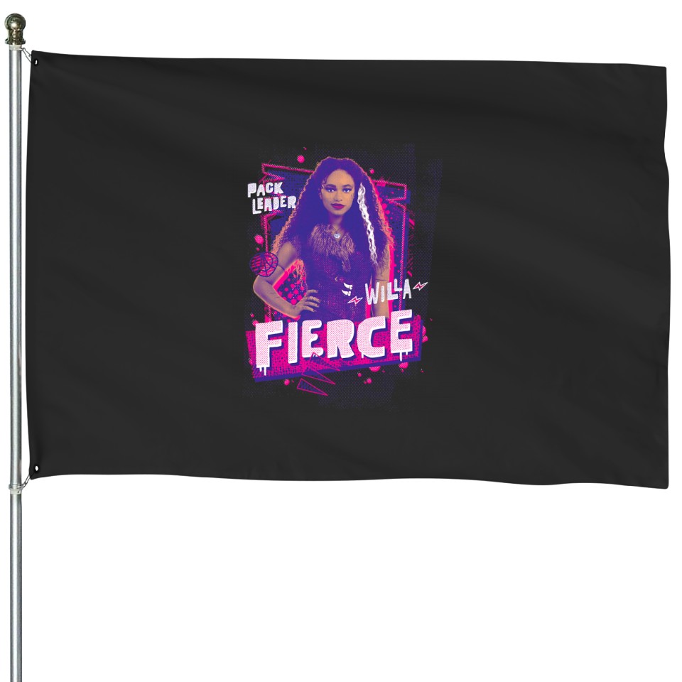Disney Zombies 3 Willa Fierce Pack Leader House Flags | ID 21286075 by ...