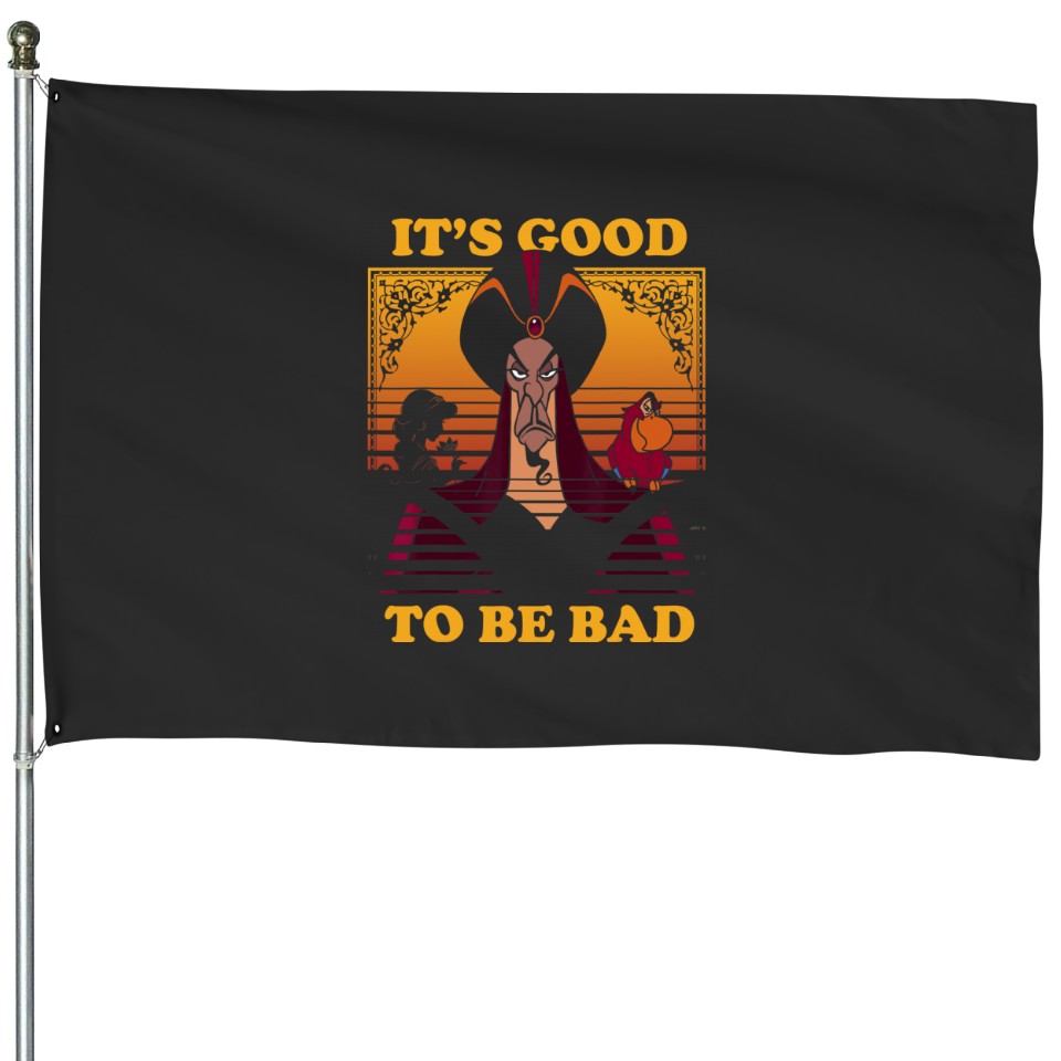Disney Aladdin Jafar Good To Be Bad Dusk Colors House Flags | ID ...