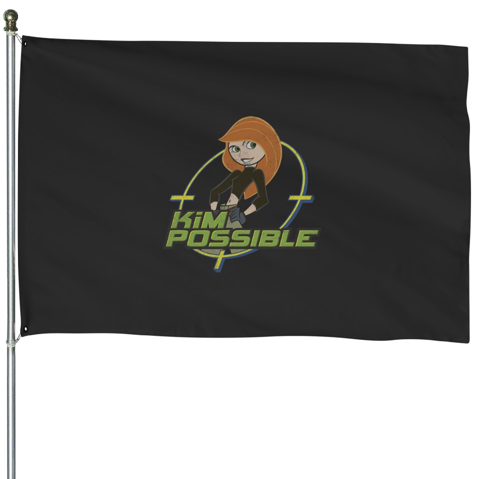 Disney Kim Possible Portrait Logo House Flags | ID 21449383 by Cleaner ...