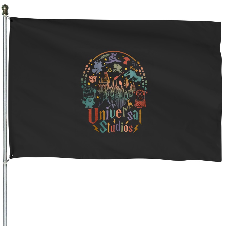 Vintage Disney Universal Studios House Flags | ID 21570243 by Eduardo ...