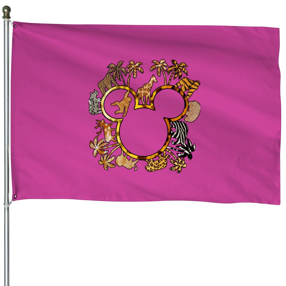 Disney Animal Kingdom House Flags, Disney Safari House Flags | ID ...