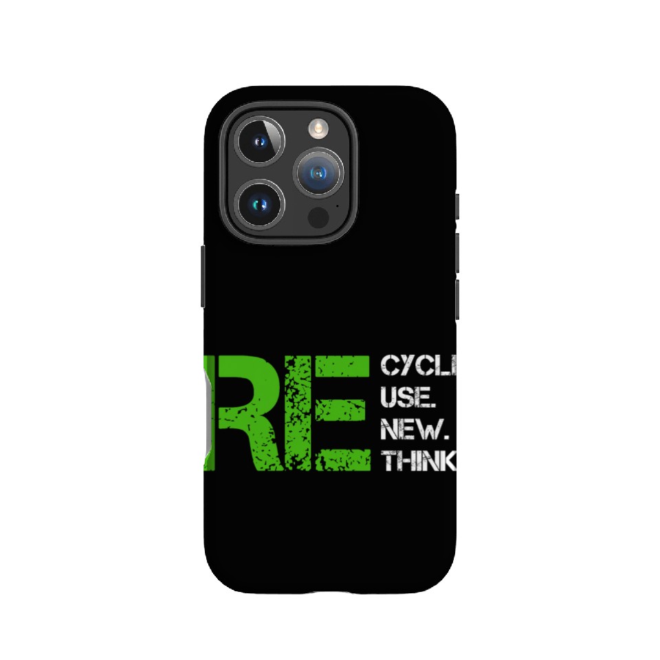 Reduce Reuse Recycle Rethink World Environment Day IPhone Cases | ID ...