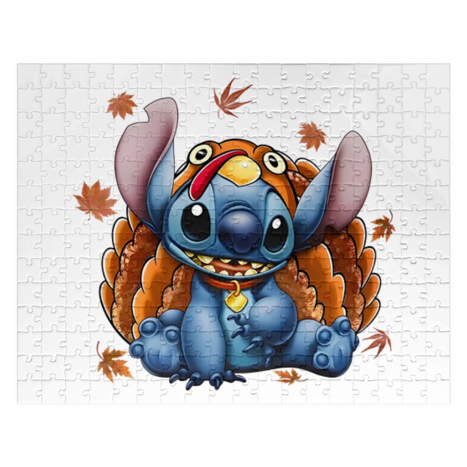 Disney Thanksgiving Turkey Stitch Jigsaw Puzzles | ID 22032571 by John ...