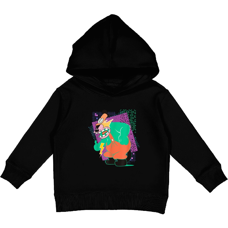 Disneys Villains Peg leg Pete Retro 90s Vivid Colors Kids Pullover ...