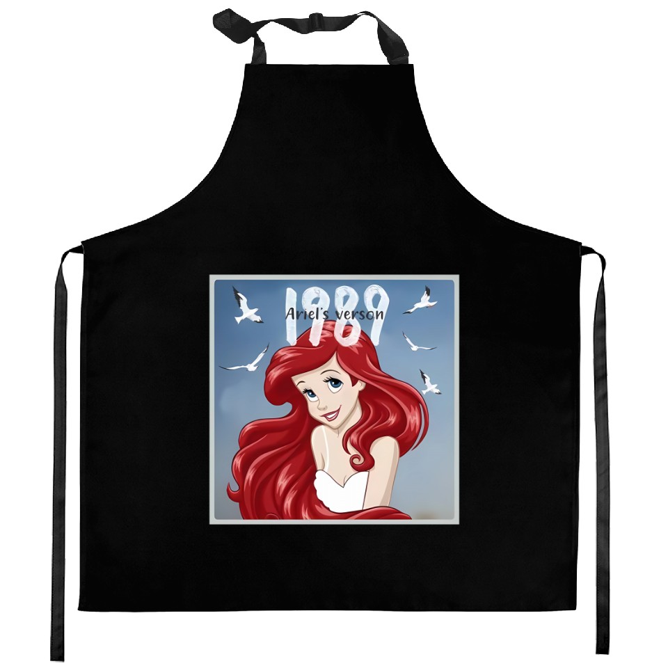 Disney 1989 Ariel Kitchen Aprons, Ariel's Version Kitchen Aprons | ID ...
