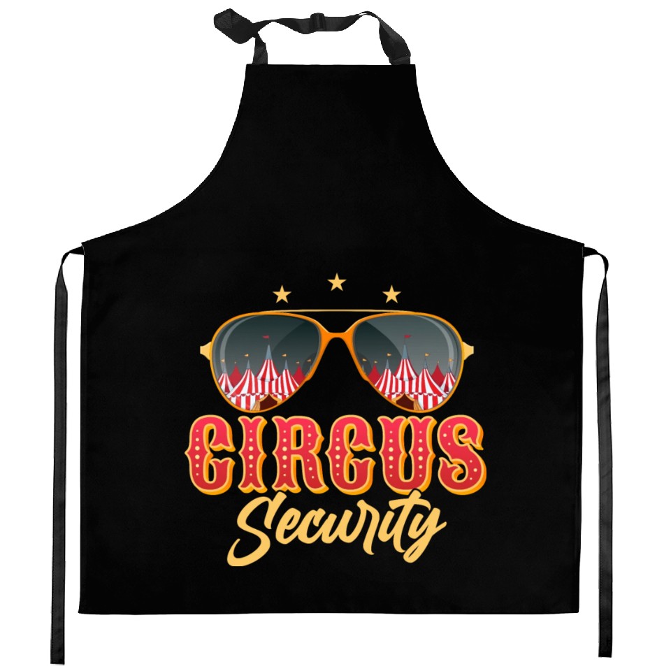 Circus Security Costume Theme Party Acts Kitchen Aprons | ID 101675489 ...