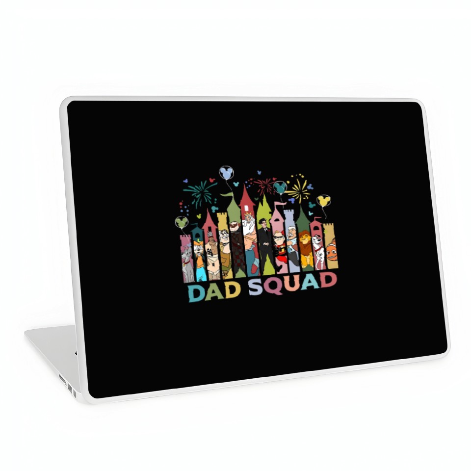 Disney Dad Squad Laptop Skins, Disney Dad Characters Laptop Skins ...
