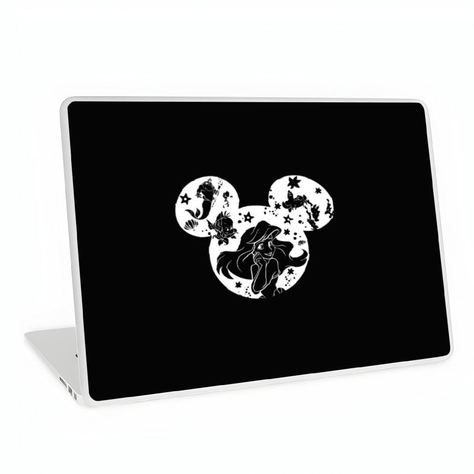 Disney Ariel Princess Laptop Skins, The Little Mermaid Laptop Skins ...