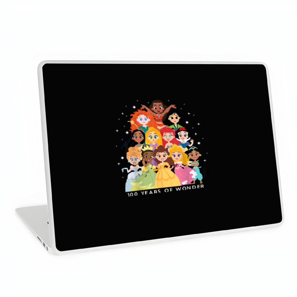Disney 100 Years of Wonder Classic Fit Princesse Laptop Skins | ID ...