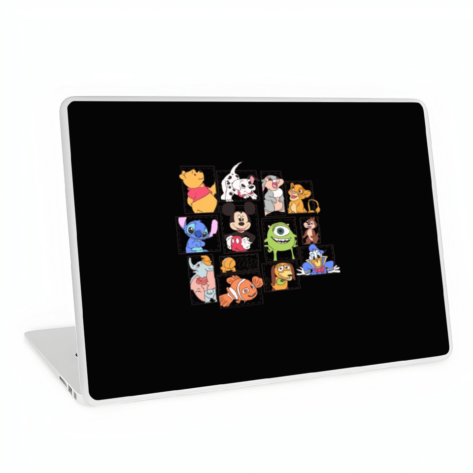 Disney Squad Laptop Skins, Disney Characters Laptop Skins, Disney ...