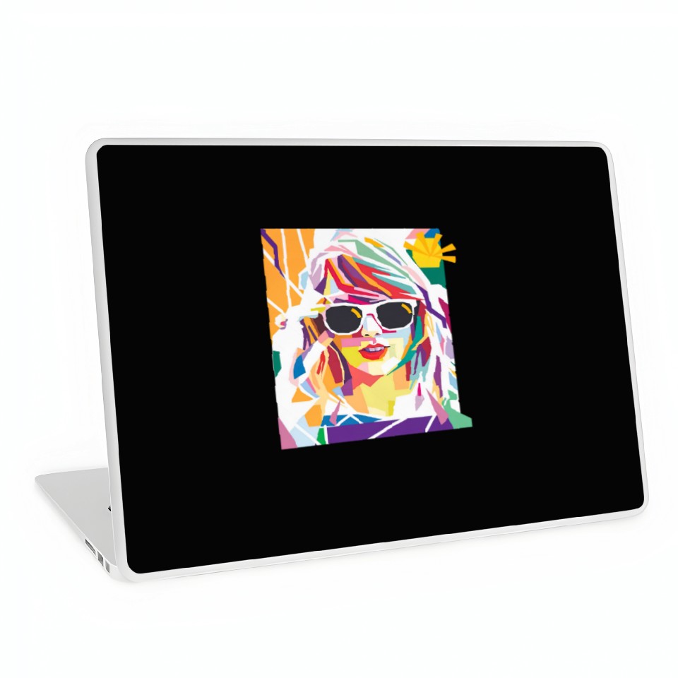 Taylor Laptop Skins, Taylor Mosaic Laptop Skins, Taylor With Sunglasses ...