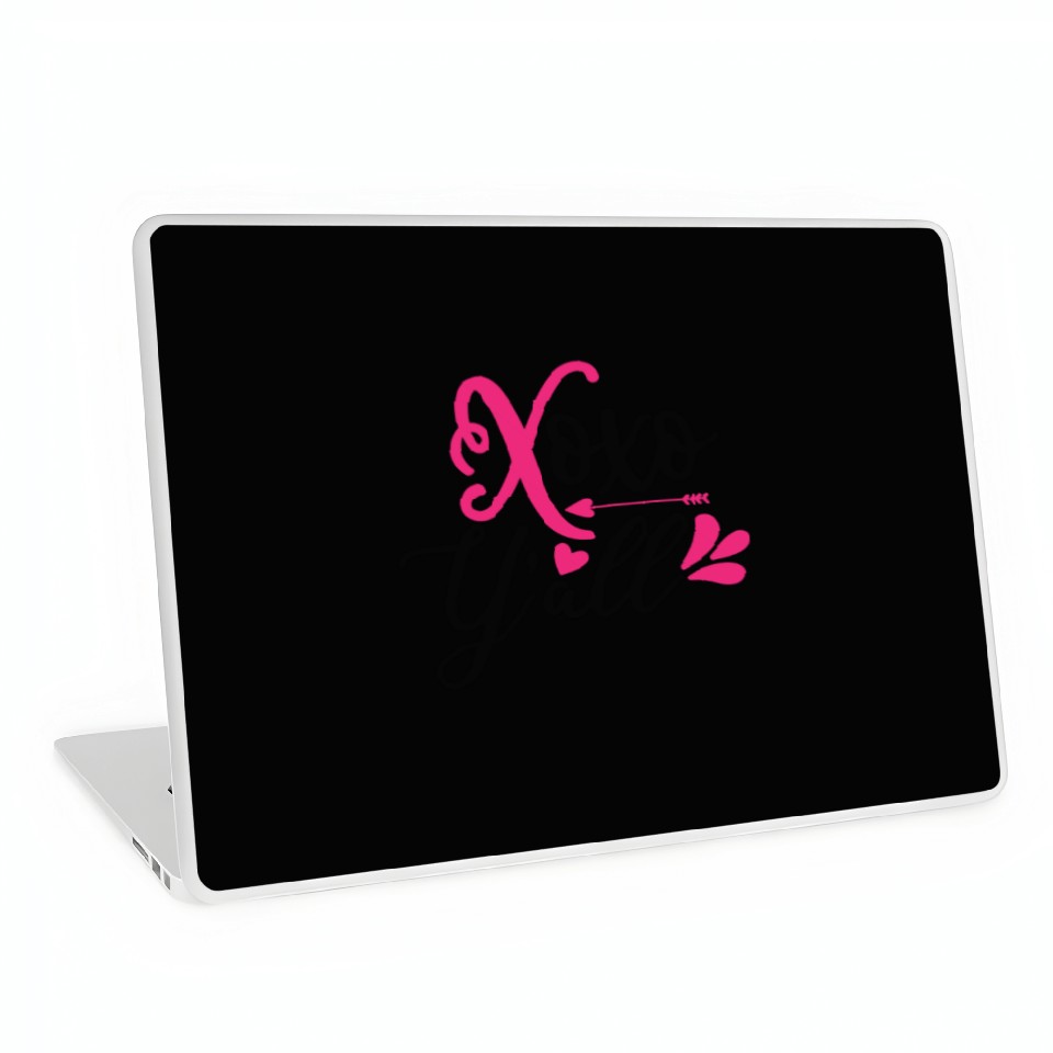 Xoxo Y all 01 Laptop Skins | ID 43202344 by Camila Fernandes | Printblur