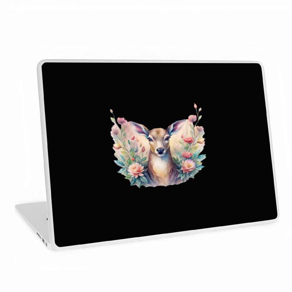 Luna the Enchanted Fawn Laptop Skins | ID 102058544 by Camila Fernandes ...