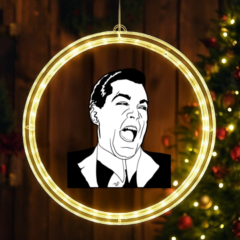 Ray Laugh Meme byTaizTeez LED Christmas Window Lights | ID 39699256 by ...