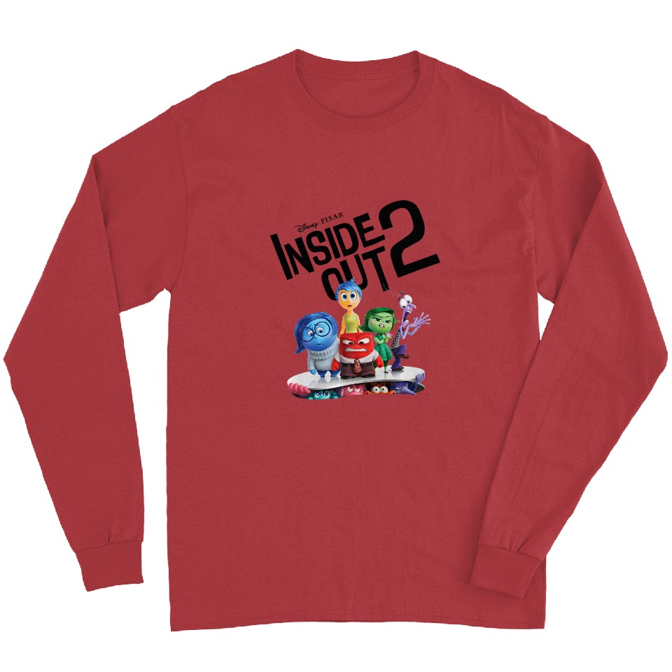 Disney Pixars Inside Out 2 Emotional Group Title Movie Premium Long ...