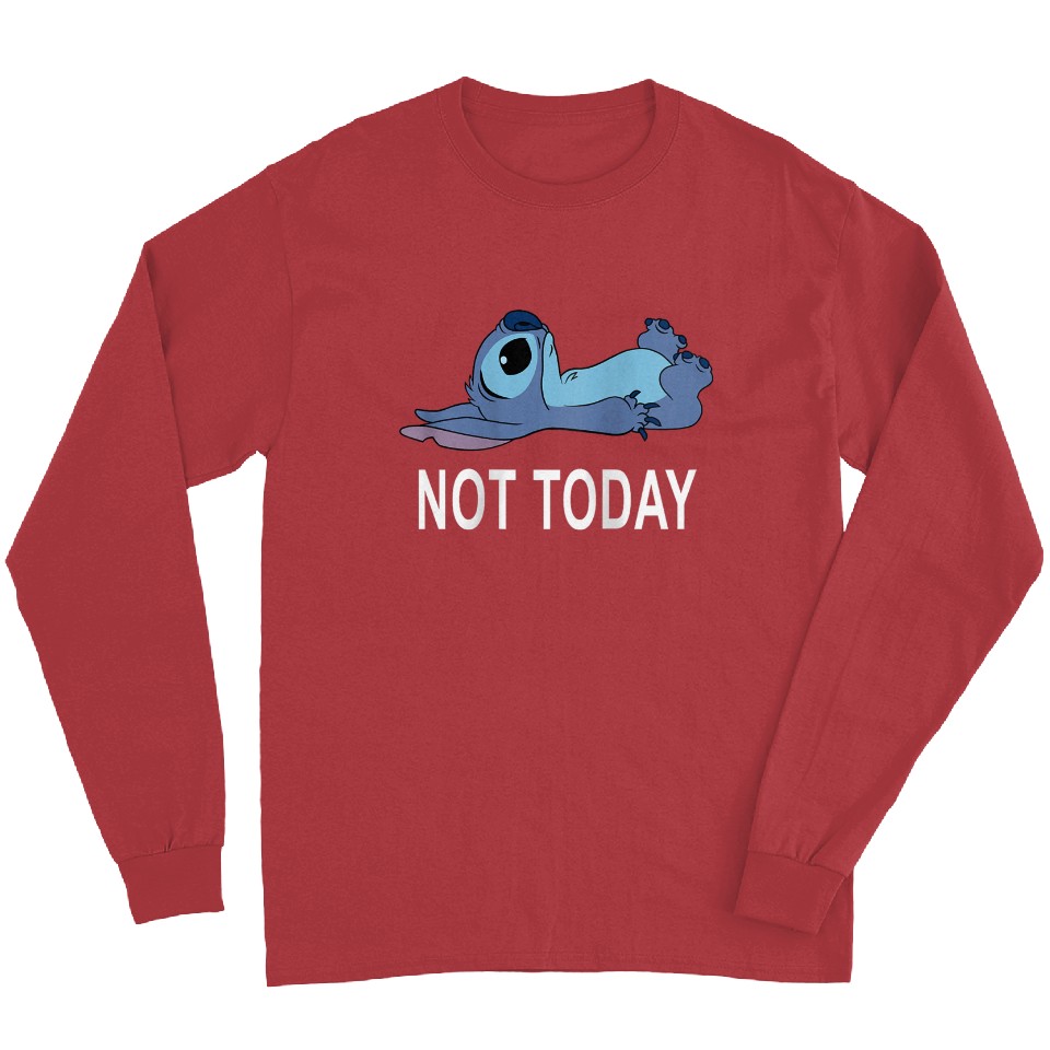 Disneyss Lilo Stitch Not Today Stitch Long Sleeves | ID 21062630 by ...