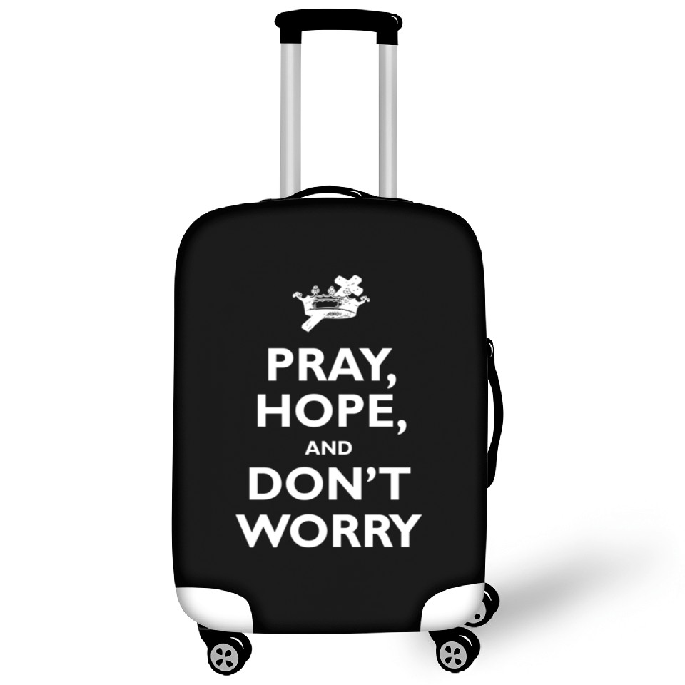 St. Padre Pio Pray Hope and Don't Worry Catholic S Luggage Covers | ID ...