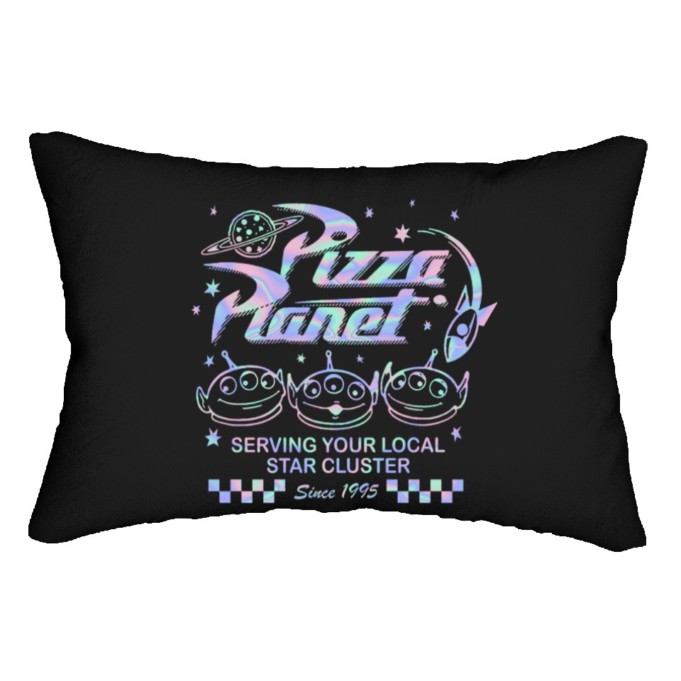 Disney Pixar Toy Story 3 Pizza Planet Aliens Hologram Lumbar Pillows ...