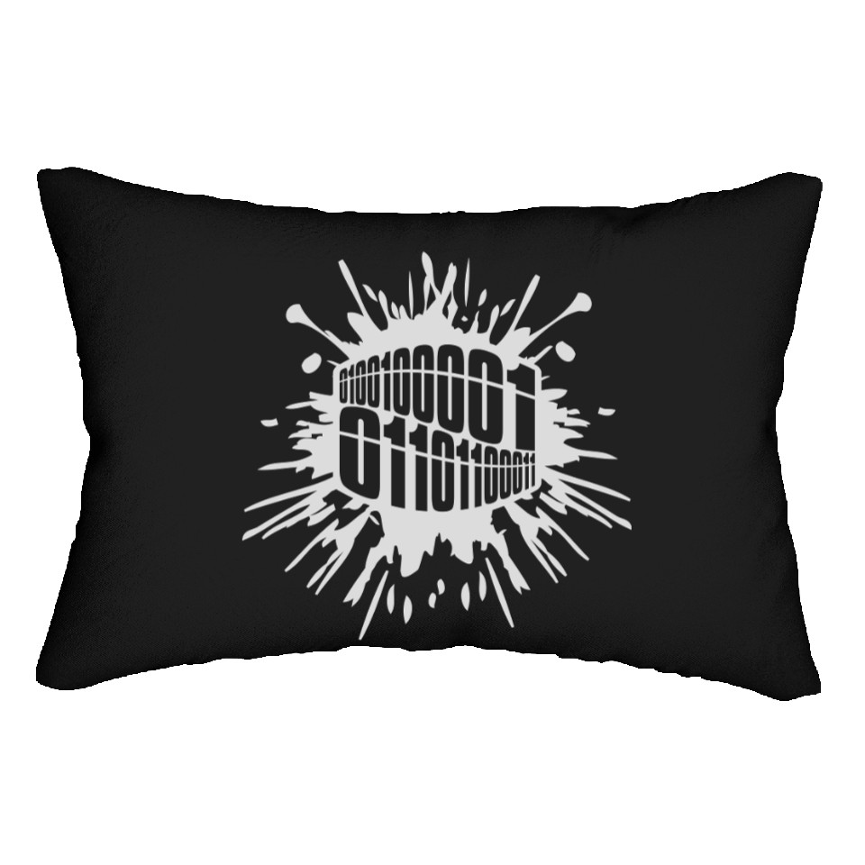 Binary code program language Lumbar Pillows | ID 41414581 by Camila ...
