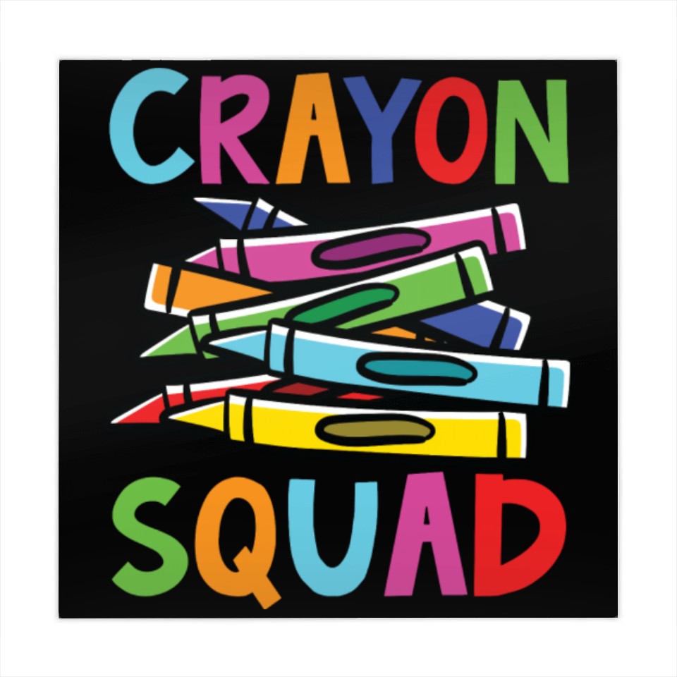 Crayon Squad Student Back To School Mahjong Mats | ID 114492105 by ...
